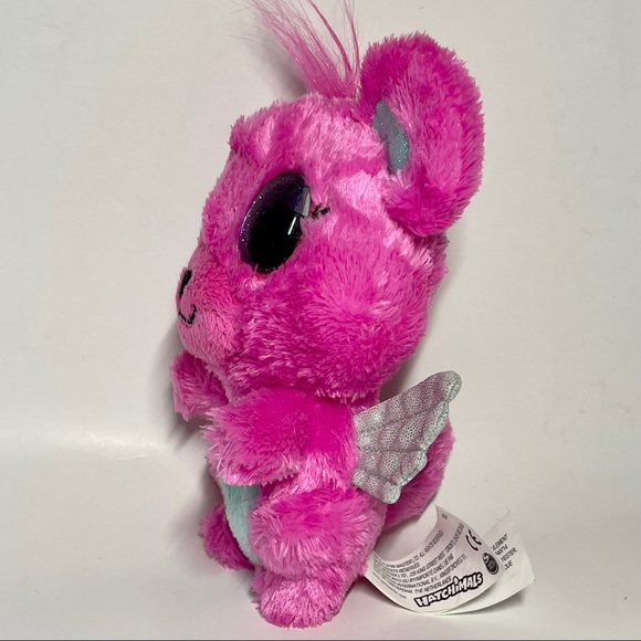 Hatchimals | Toys | Hatchimals Bear Hot Pink Blue Silver Sparkle Wings ...